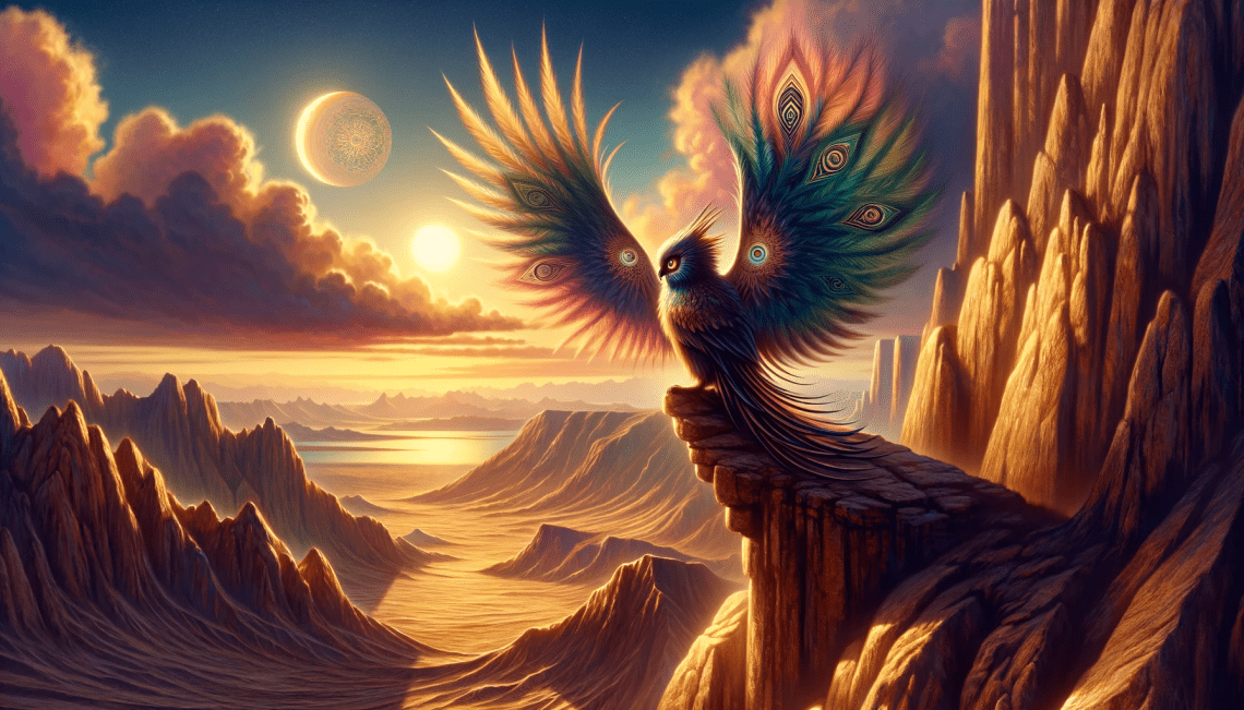 The Anqa: Soaring Through Mythology - The Enigmatic Bird of Legend