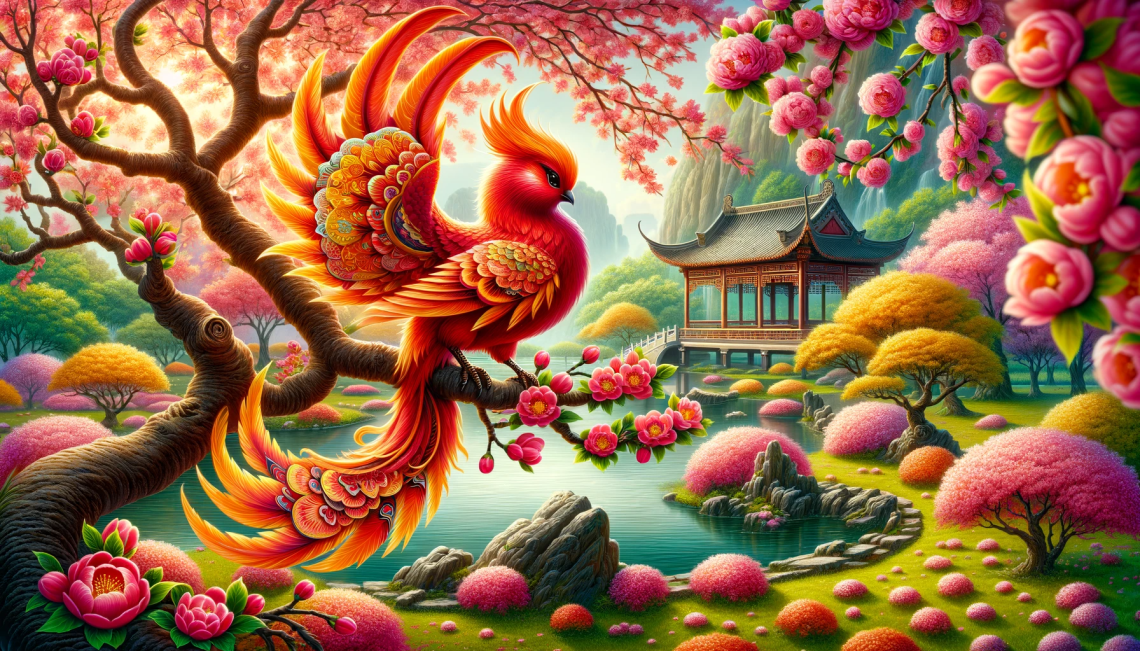 Discover the Vermilion Bird: The Mythical Flame of Eastern Legends
