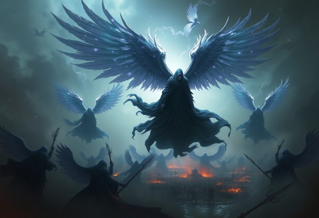 Keres - The Winged Spirits of Violent Death - Realm Whispers