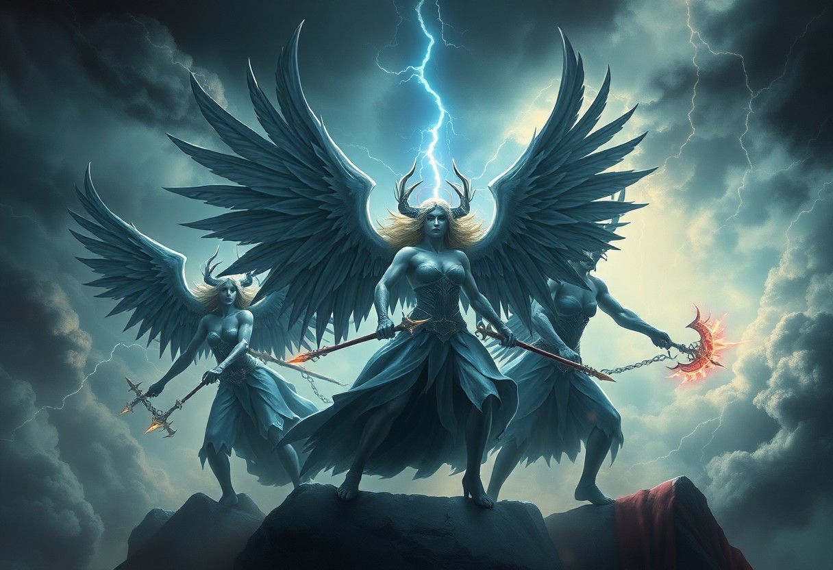 Furies (Erinyes) - The Relentless Spirits of Vengeance - Realm Whispers